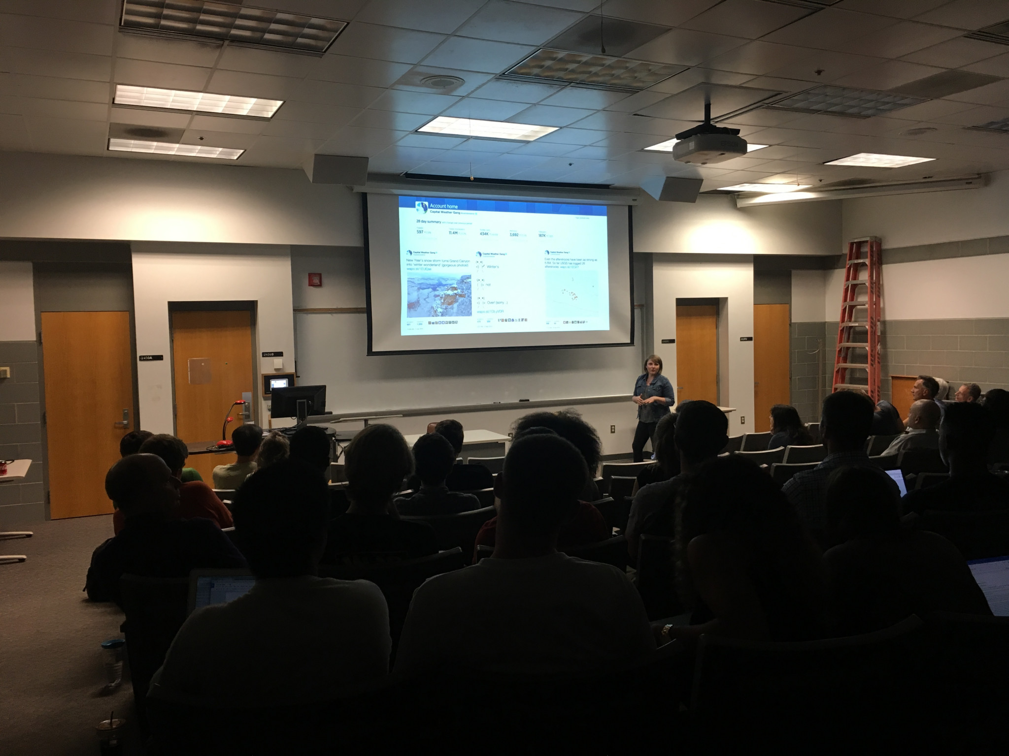 Angela Fritz Leads Discussion on Better Weather Communication – UMD Weather