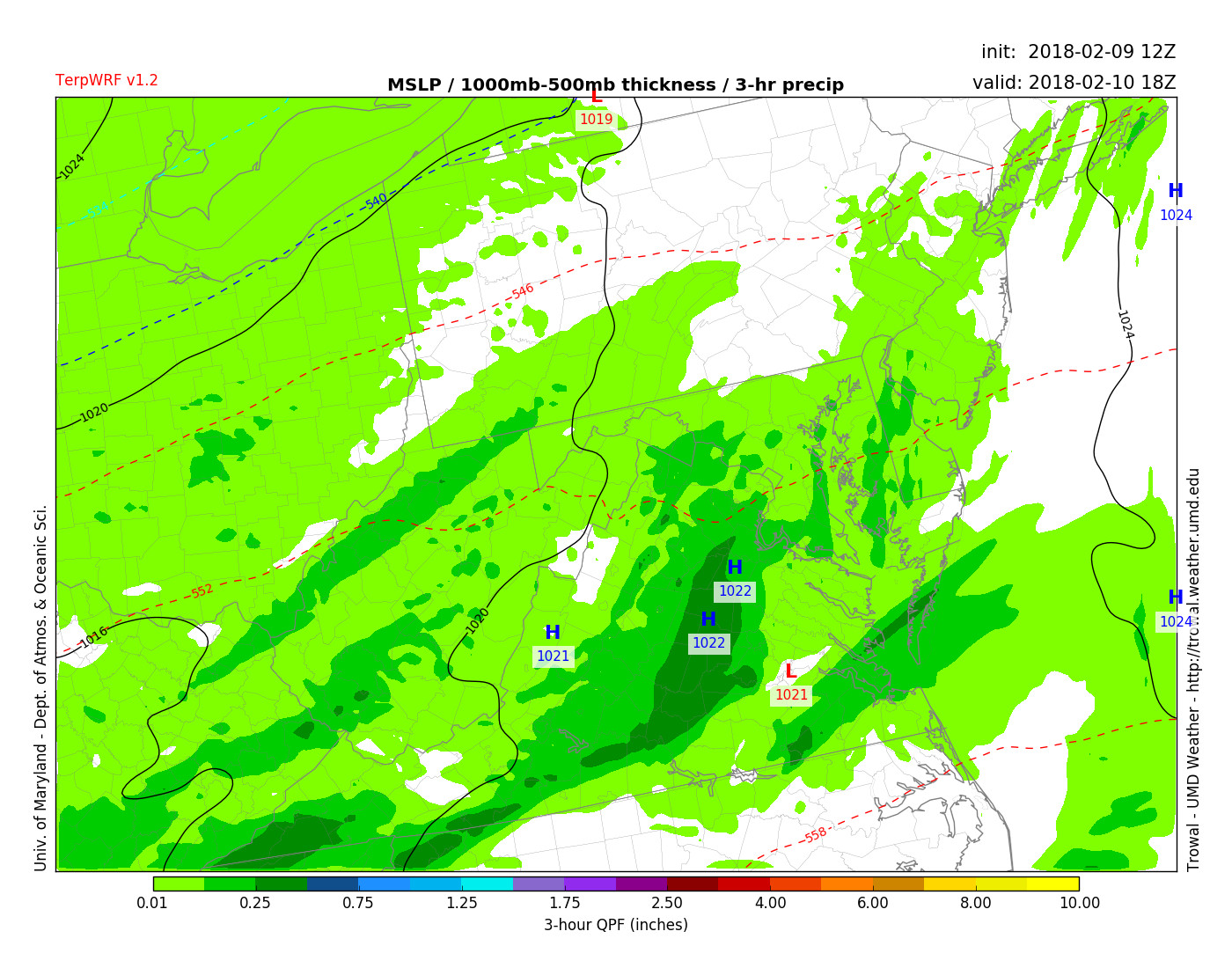 Evening Update: Mild and Wet Weekend to Help Alleviate Drought – UMD ...