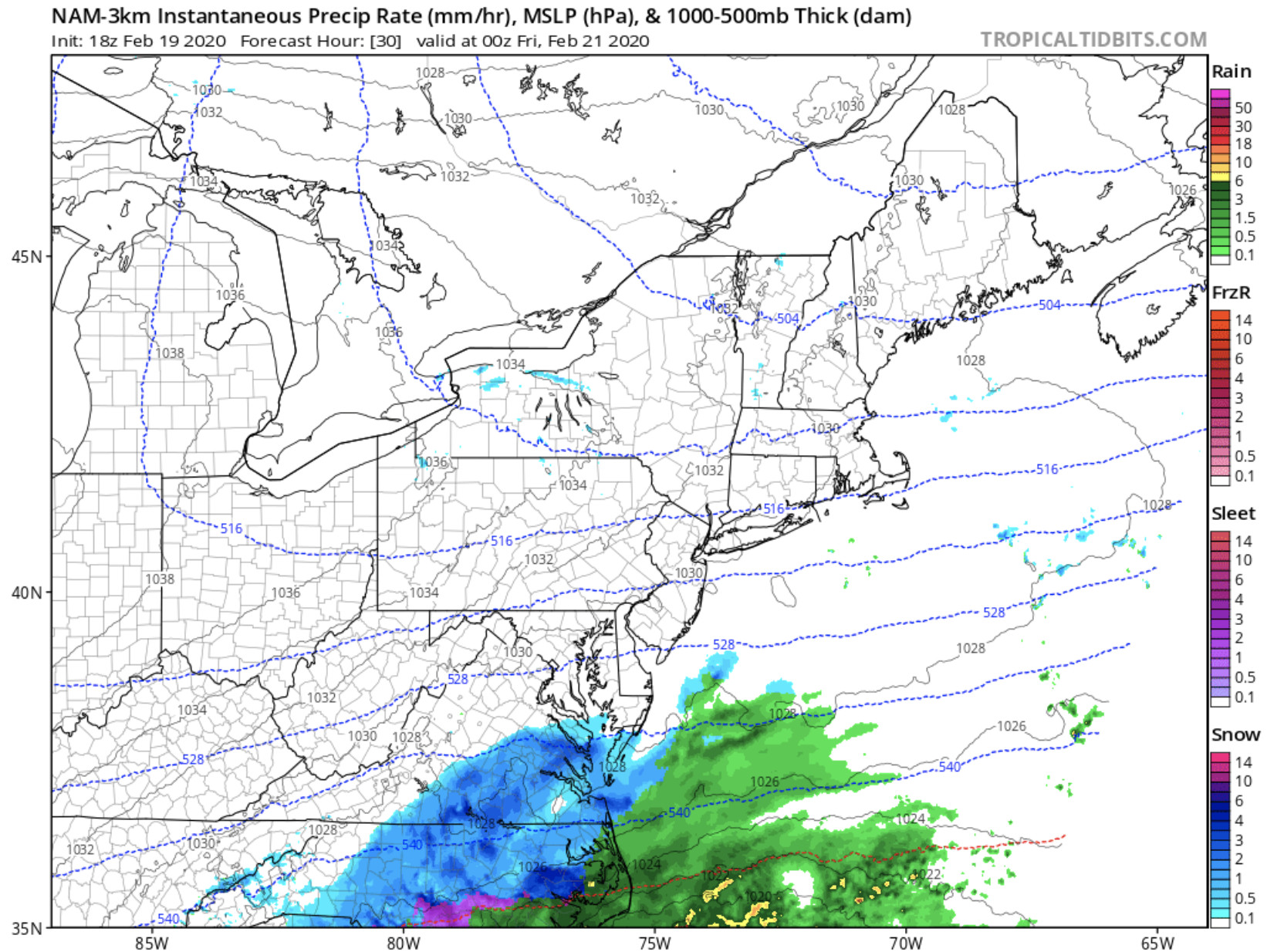 MORNING UPDATE: WINTER RETURNS – UMD Weather