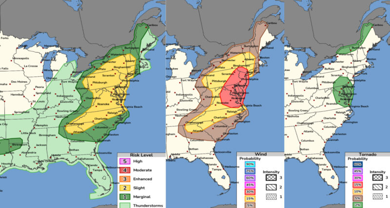 More Severe Weather and Lower Temps On The Way! – UMD Weather